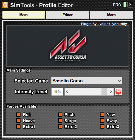 Motion - SimRacing-Tools.de