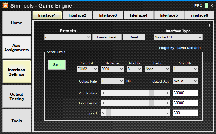 Motion - SimRacing-Tools.de
